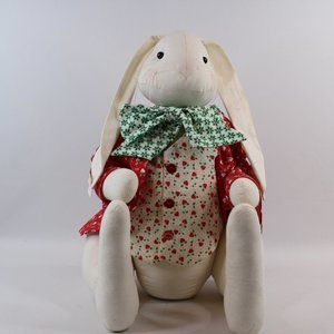 Handmade | Accents | Vintage Handmade Floppy Eared Rabbit Muslin Bunny ...